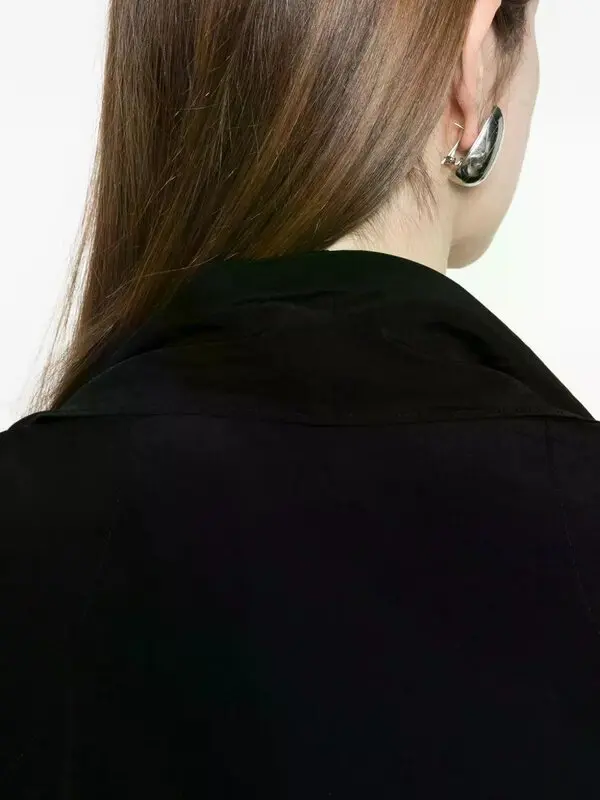 Yohji Yamamoto Draped Open-front Jacket