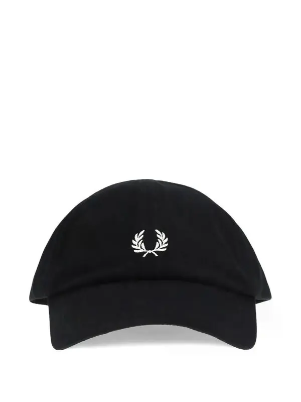 Fred Perry Classic Piqué Baseball Cap - Black