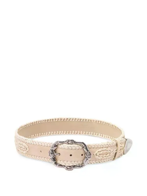 Ermanno Scervino Buckle-fastening Belt - Neutrals