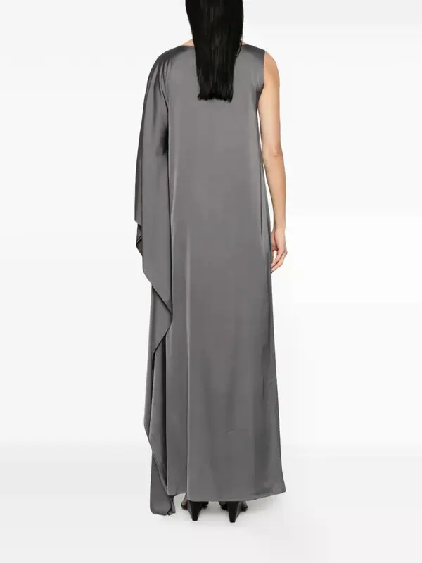 SILKYLICIOUS Muse Asymmetric Maxi Dress
