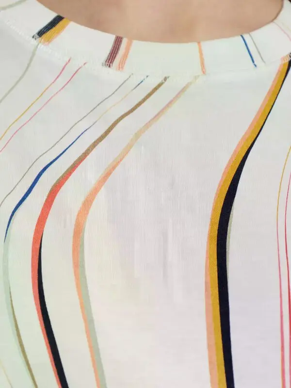 Paul Smith Patterned T-shirt - White