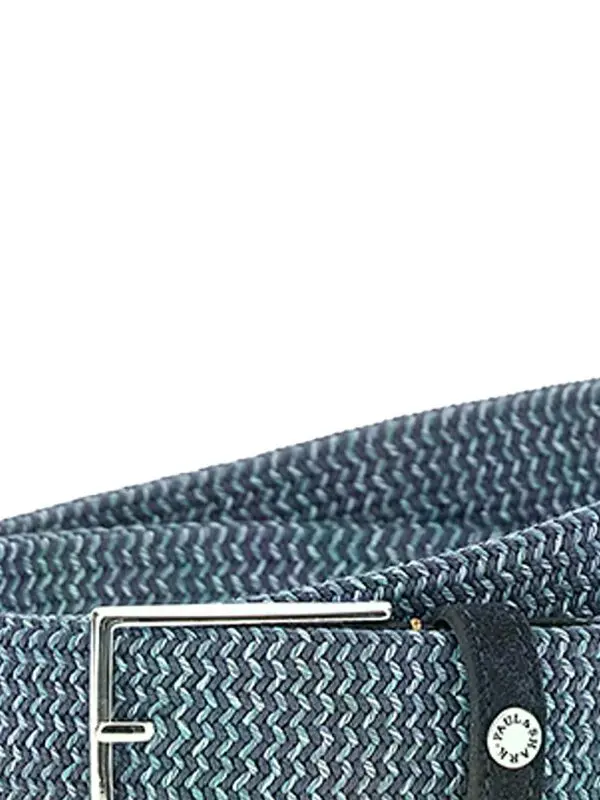 Paul & Shark Braided Elastic Belt - Blue