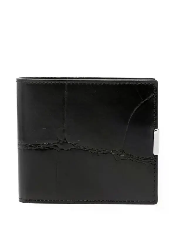 LEMAIRE Soft Tab Bifold Cardholder - Black