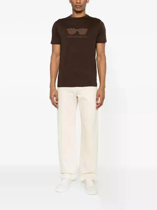 Karl Lagerfeld Sunglasses Graphic T-shirt