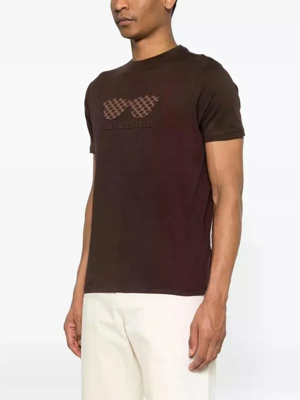 Karl Lagerfeld Sunglasses Graphic T-shirt