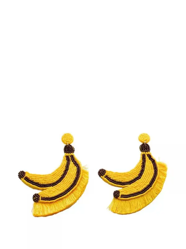 SIMONMILLER Banana Dangle Earrings - Yellow