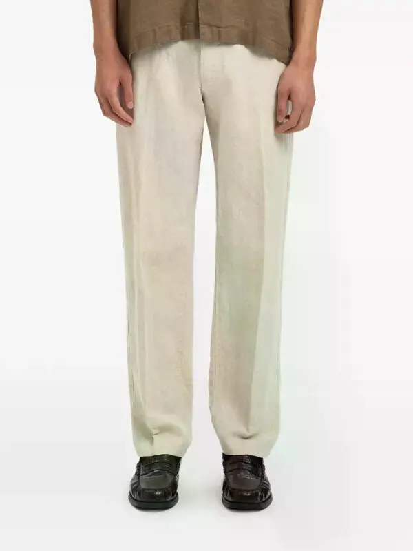 SELECTED Straight Trousers - White