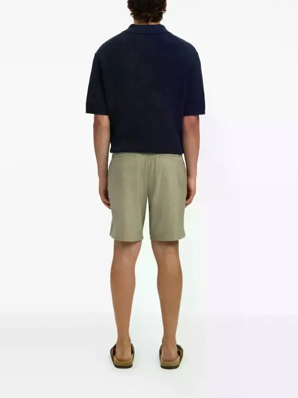 SELECTED Buttoned Shorts - Neutrals