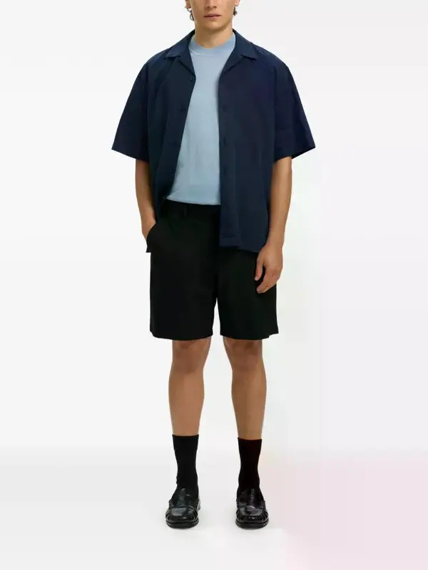 SELECTED Buttoned Shorts - Black