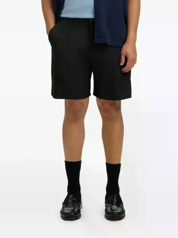 SELECTED Buttoned Shorts - Black