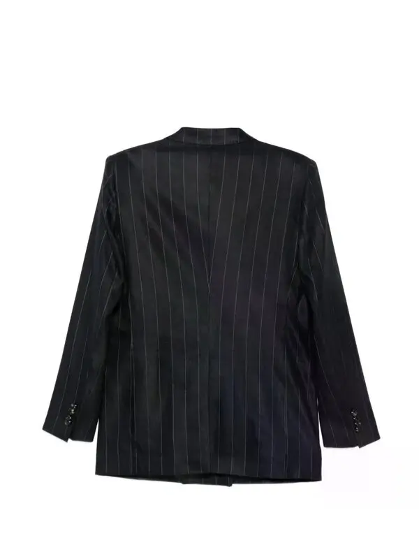Tagliatore Pinstripe Double-breasted Suit - Blue