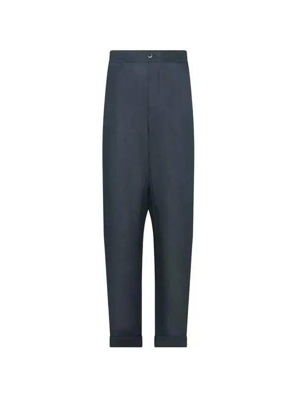FRANZESE COLLECTION Linen Trousers - Blue