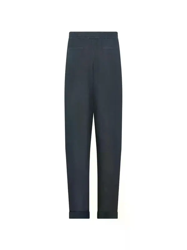 FRANZESE COLLECTION Linen Trousers - Blue