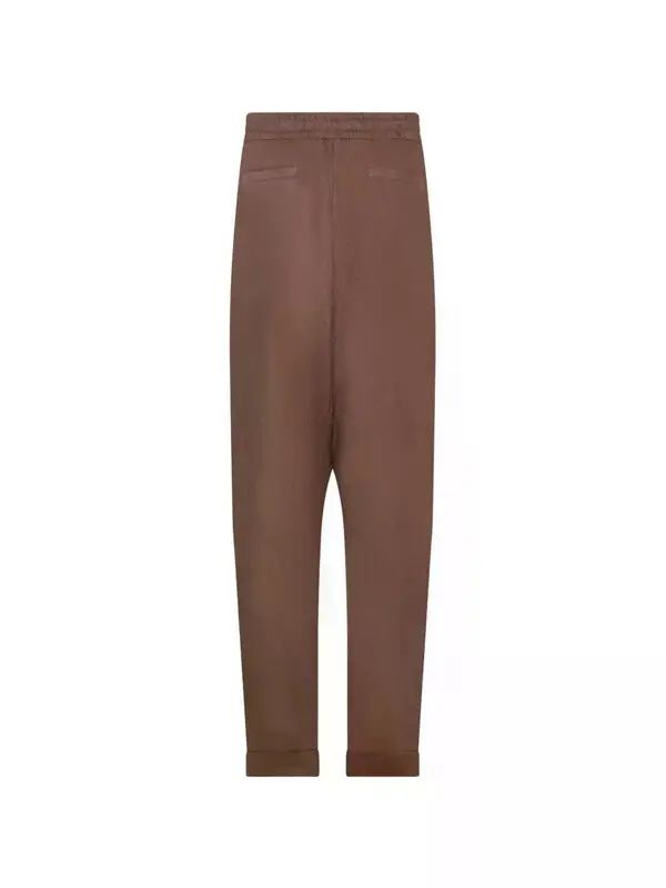 FRANZESE COLLECTION Linen Trousers - Brown