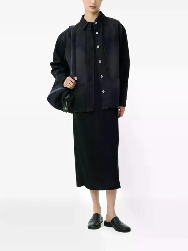 Studio Nicholson Paso Boxy Shirt - Black
