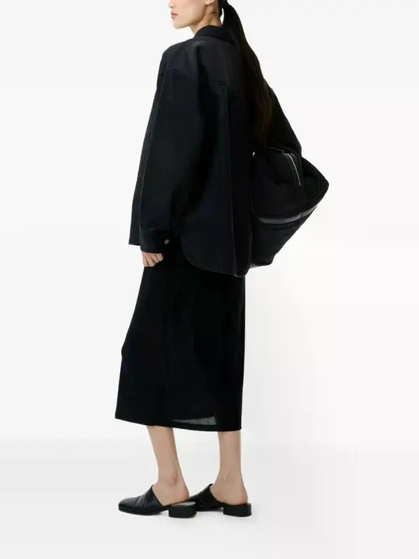 Studio Nicholson Paso Boxy Shirt - Black