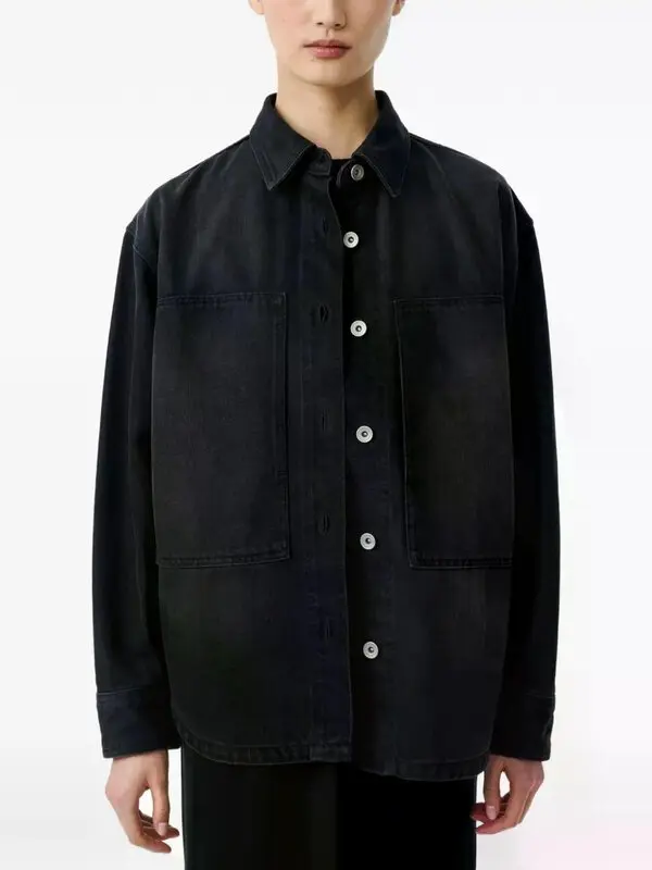 Studio Nicholson Paso Boxy Shirt - Black