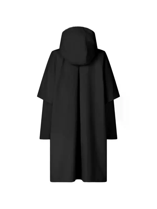 SAVE THE DUCK Hooded Zip Coat - Black