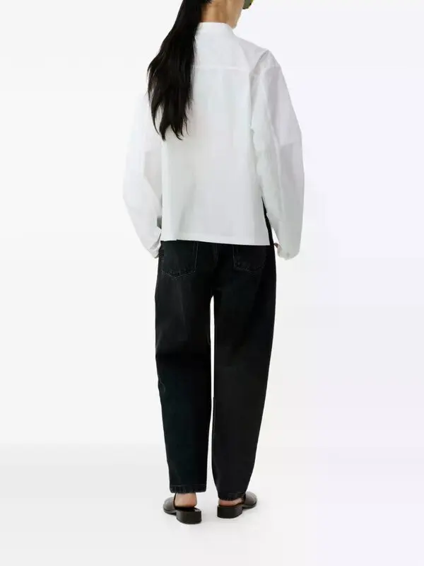 Studio Nicholson Vega Button Placket Shirt - White