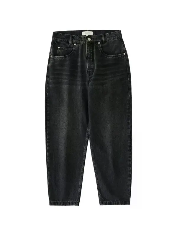 Studio Nicholson Five-pocket Tapered Jeans - Black