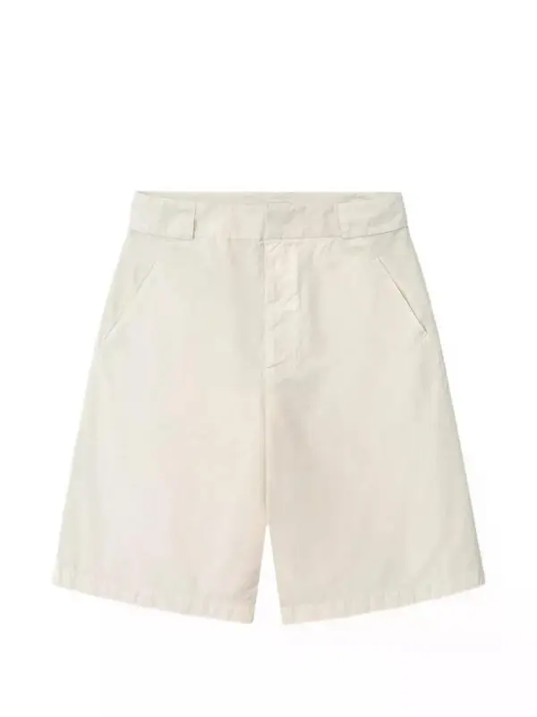 Fear Of God Logo-plaque Shorts - Neutrals