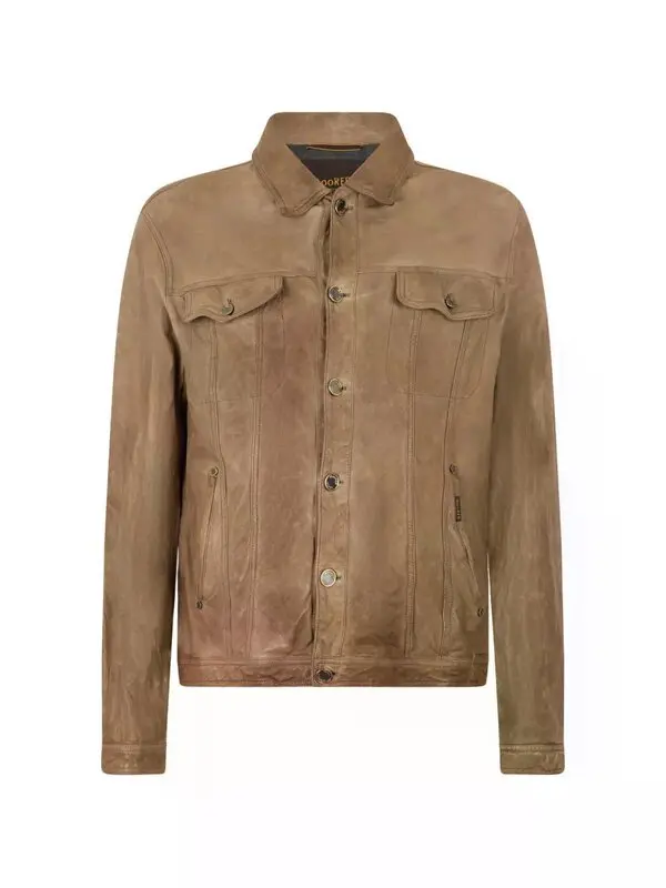 MOORER Leather Jacket