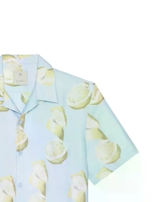 Givenchy Lemon Print Bowling Shirt