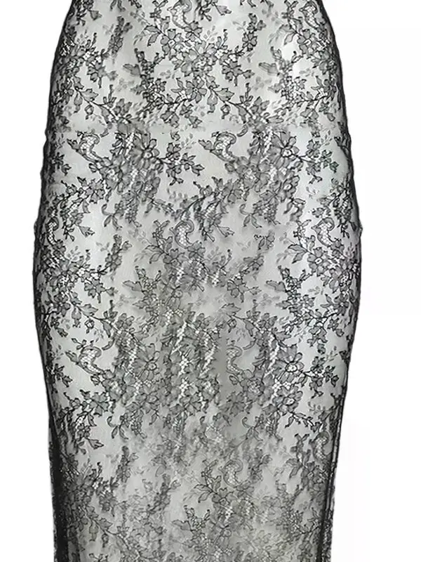 Burc Akyol Lace Pencil Skirt