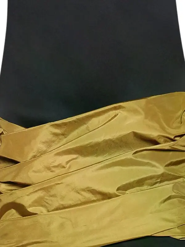 Burc Akyol Draped Mini Dress - Black
