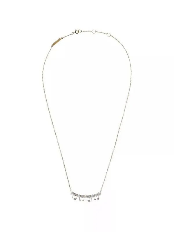 Delfina Delettrez Two In One Diamond Akoya Pearls Necklace - Gold