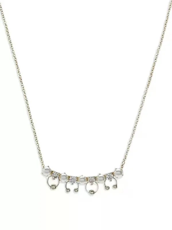 Delfina Delettrez Two In One Diamond Akoya Pearls Necklace