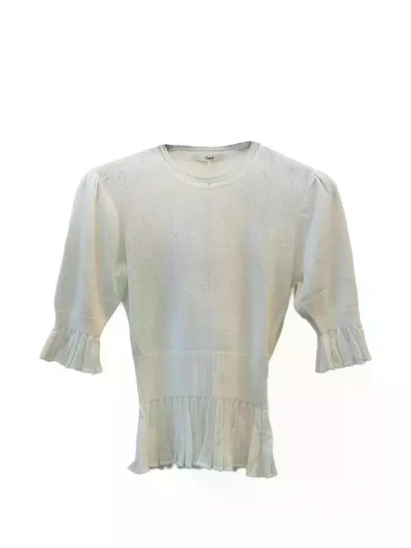Chloé Ruffled T-shirt
