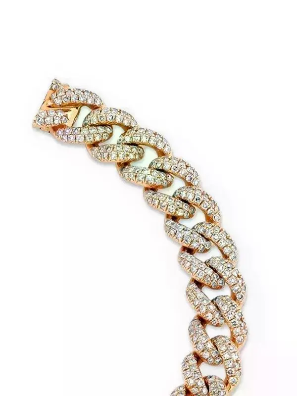 Shay Diamond Link Bracelet - Pink