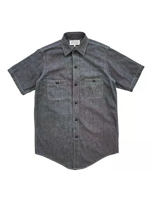 MAISON MARGIELA Short-sleeve Broadcloth Shirt