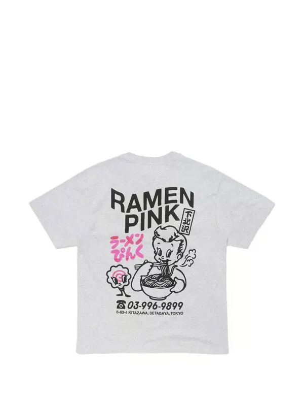 Edwin Ramen Pink Print T-shirt