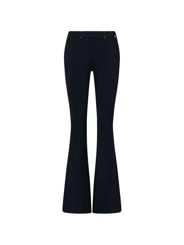 Liu Jo Topstitching Trousers - Blue