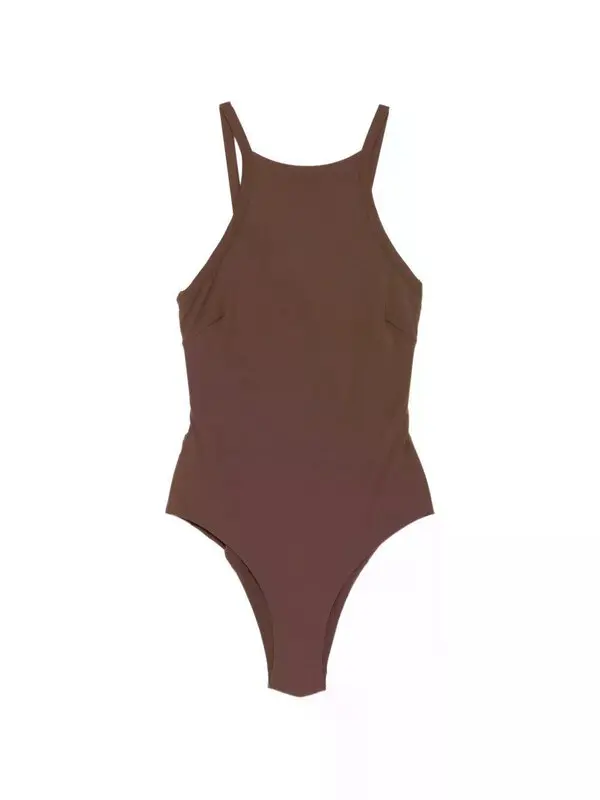 BLAZÉ MILANO Appliqué-detail Swimsuit - Brown