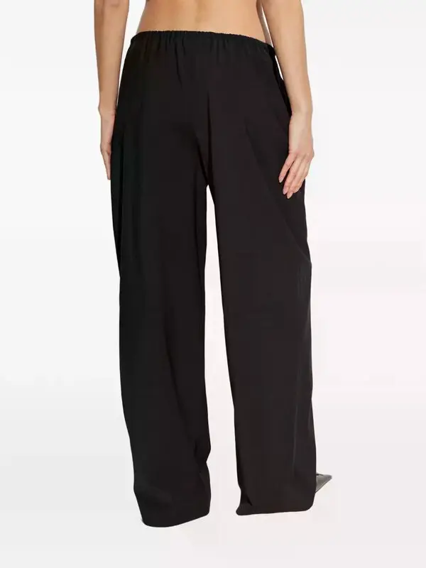 Alexander Wang Drawstring-fastening Trousers - Black