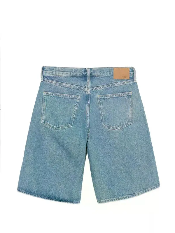 Rag & Bone Pocket Denim Shorts - Blue