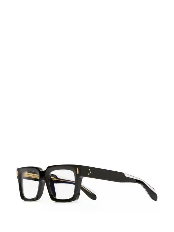 CUTLER & GROSS Square Frame Eyeglasses - Black