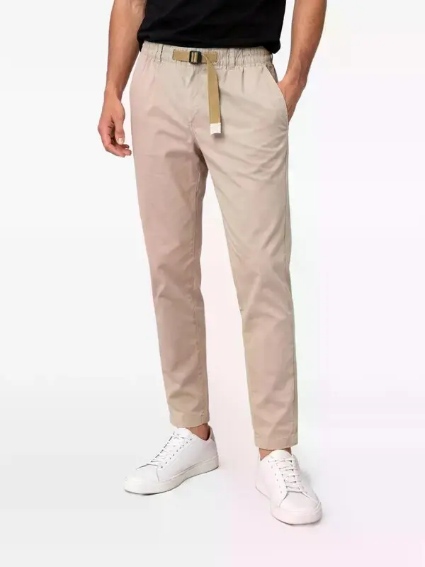 WHITE SAND Belted Trousers - Neutrals