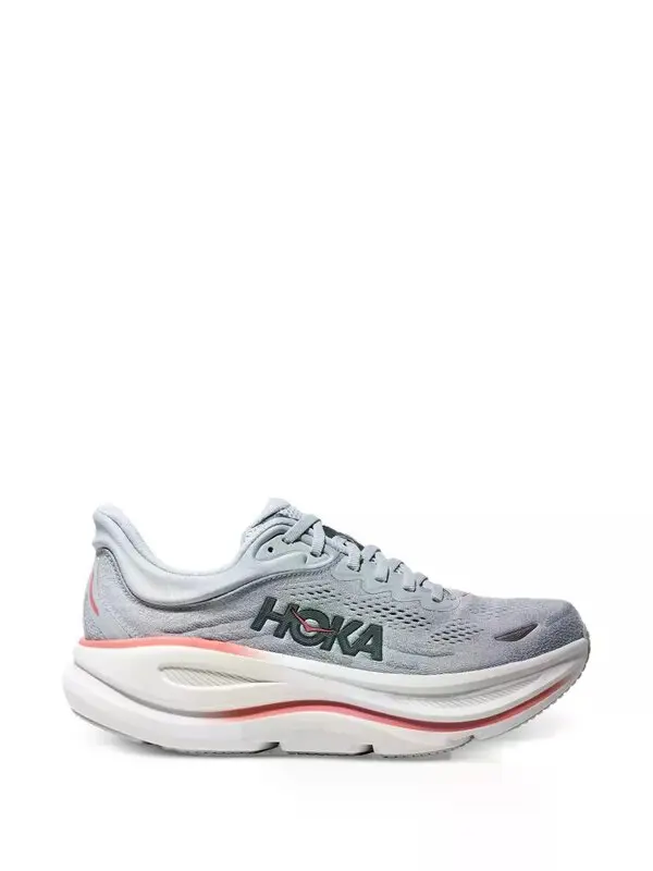 HOKA® Bondi 9 Lace-up Sneakers - Blue