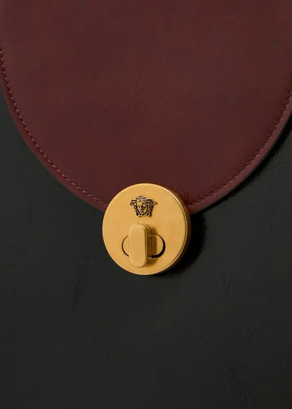 Versace Leather Tote Bag