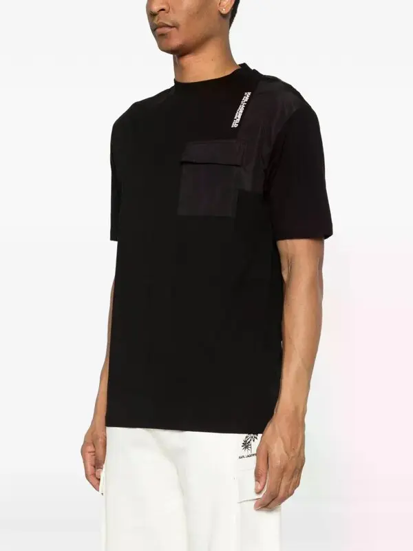 Karl Lagerfeld Pocket Panel T-shirt