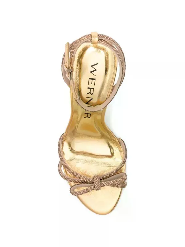WERNER Bow-upper Heeled Sandals