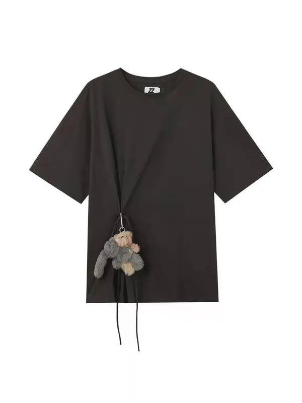 Izzue Tie-detail Cotton T-shirt