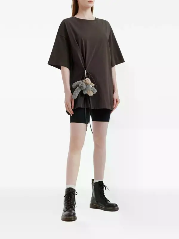 Izzue Tie-detail Cotton T-shirt