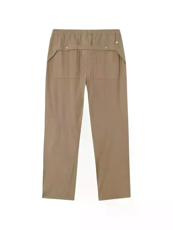 Stone Island Elasticated-waistband Technical Trousers