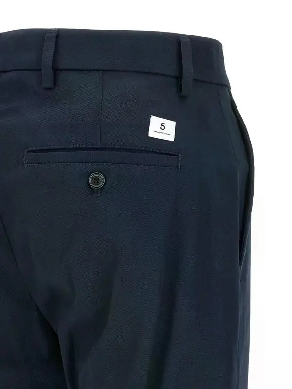 DEPARTMENT 5 Logo-patch Pleated Trousers
