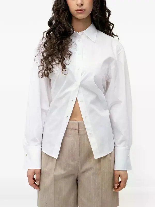 Hugo Pinstripe Pleated Shorts - Neutrals